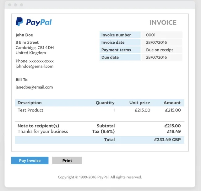 5 Contoh Invoice Bahasa Inggris yang Simple & Catchy - Usaha Makmur